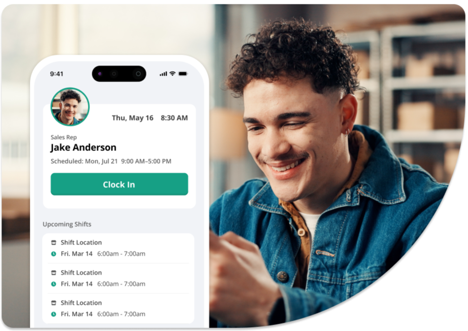 Shiftlab Time Clock App: Smart Time Clock for Retail Employees